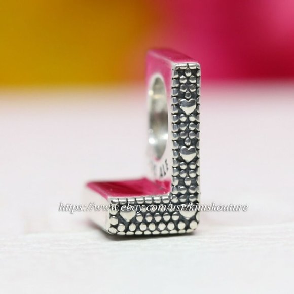 Pandora | Jewelry | Pandora Letter L Alphabet Reversible Charm 797466 ...